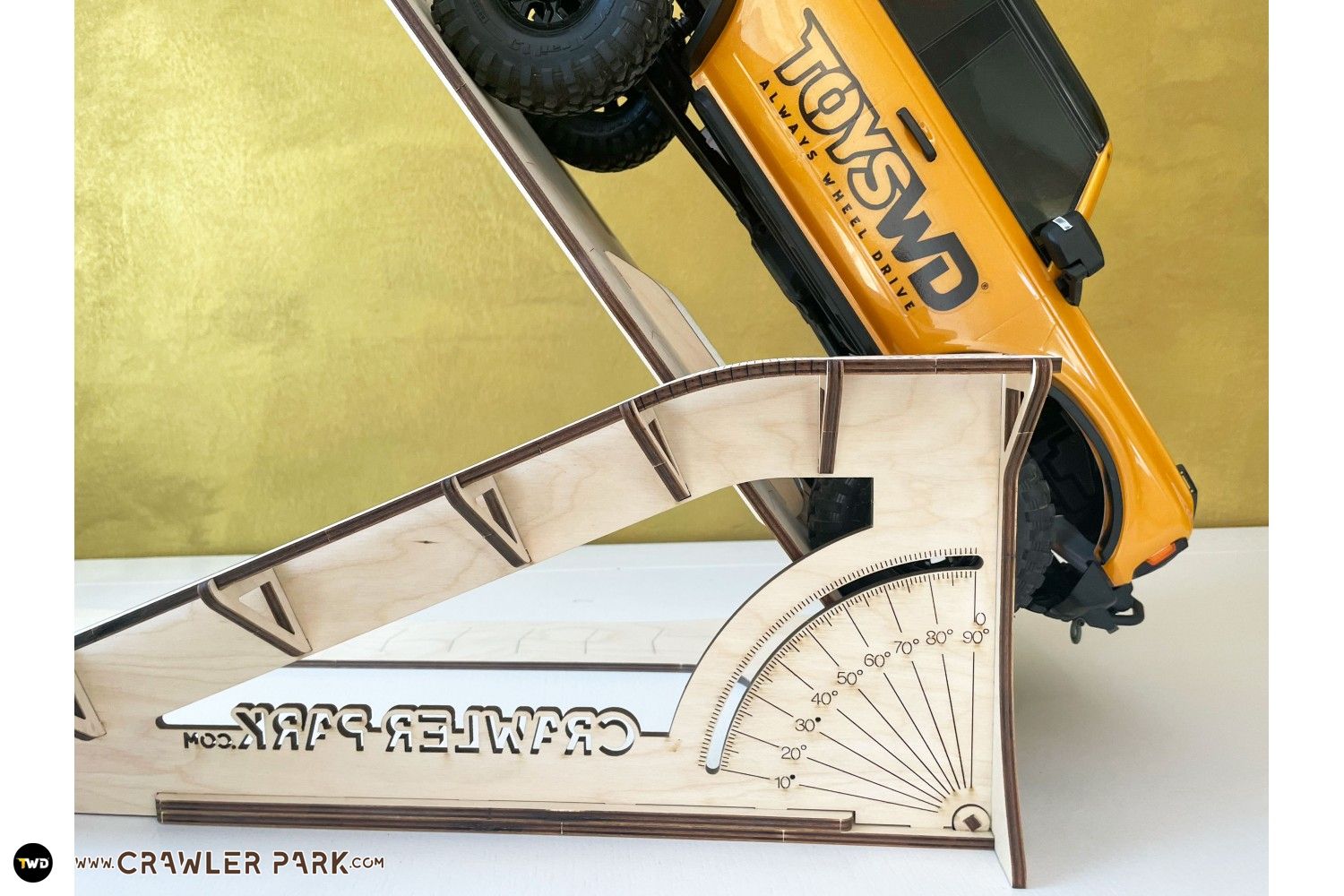 Set-up system table 1/10 & 1/12 scale rc crawler park