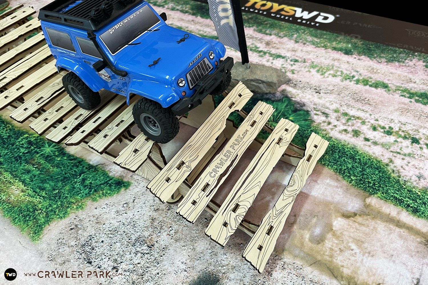 Tibetan Bridge rc crawler park obstacle 1/18 and 1/24