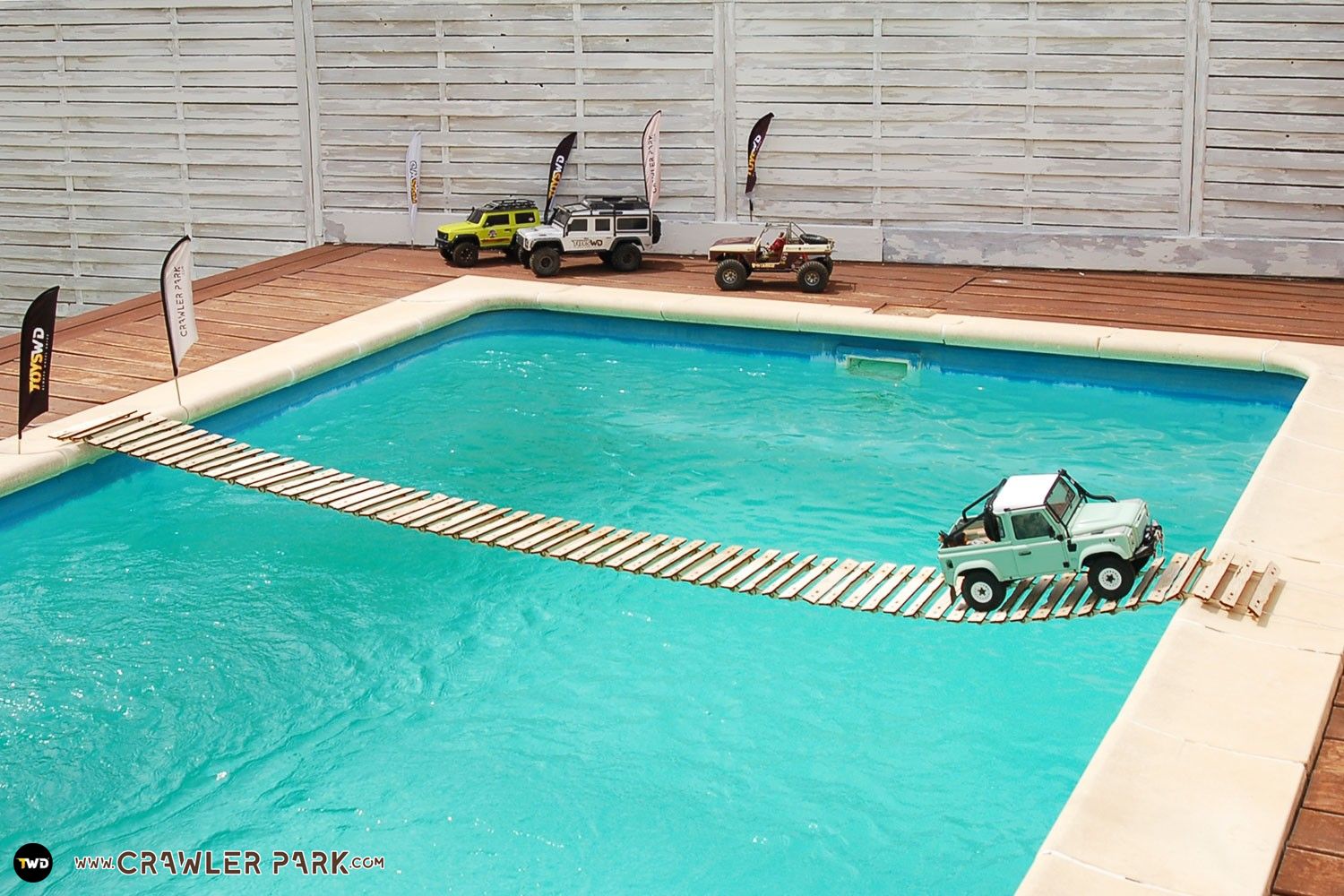 Extension kit Tibetan Bridge rc crawler park obstacle 1/10