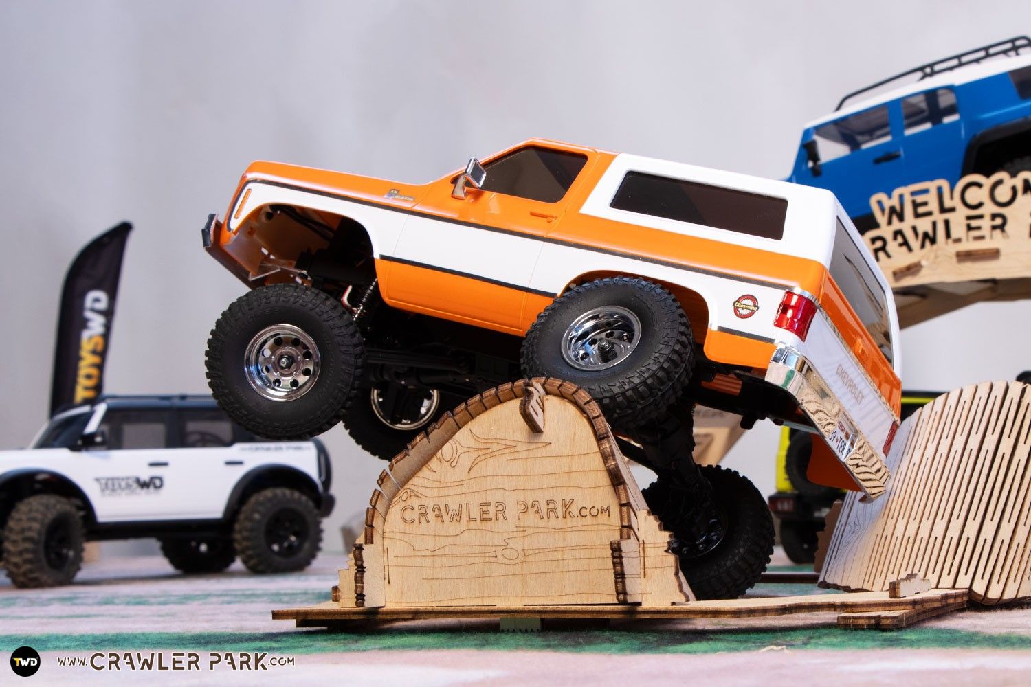 HOME KIT of 3 obstacles for RC Crawler Park course 1/24 & 1/18 scale