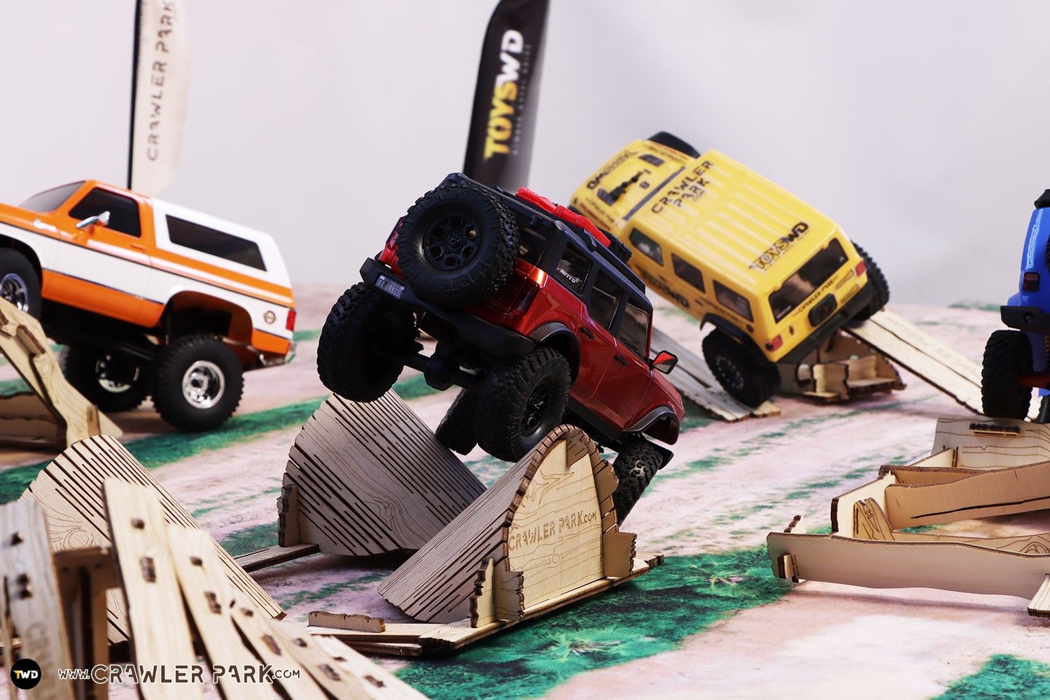 STAGE 2 OBSTACLE for RC Crawler Park course 1/24 & 1/18 scale