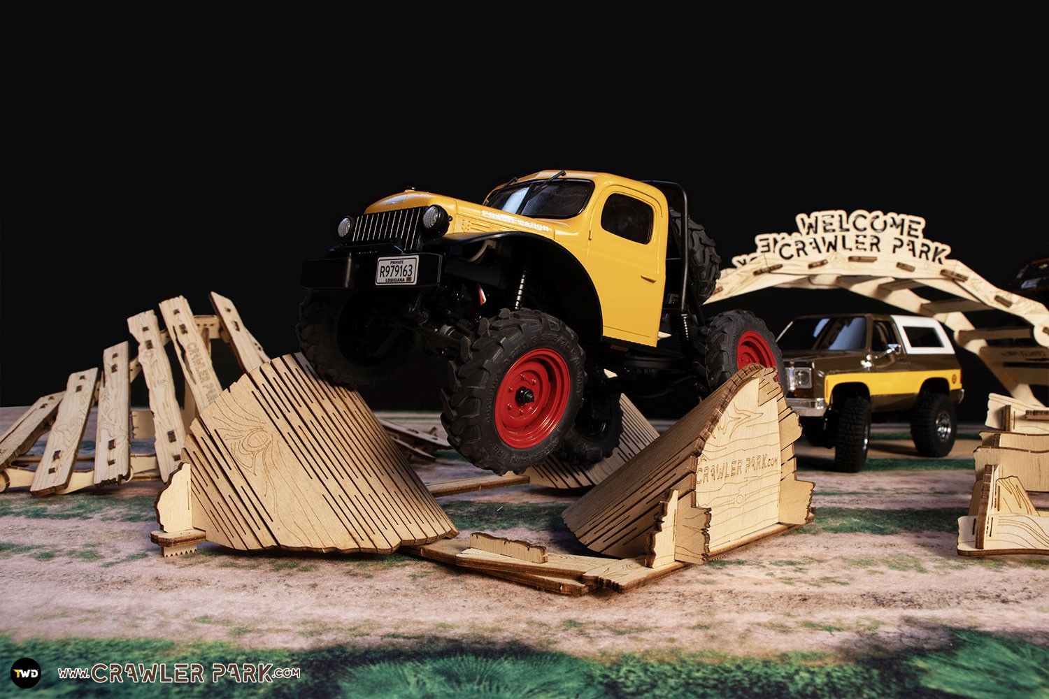 STAGE 2 OBSTACLE for RC Crawler Park course 1/24 & 1/18 scale