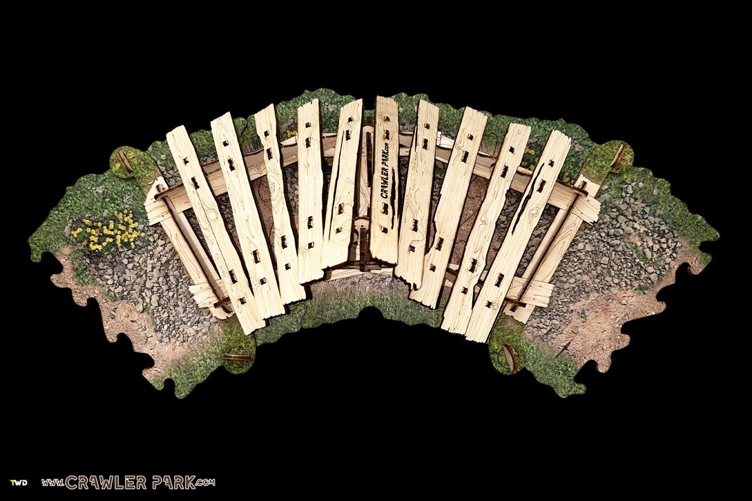 1/24 Kit for fixing obstacles on tracks Crawler Park