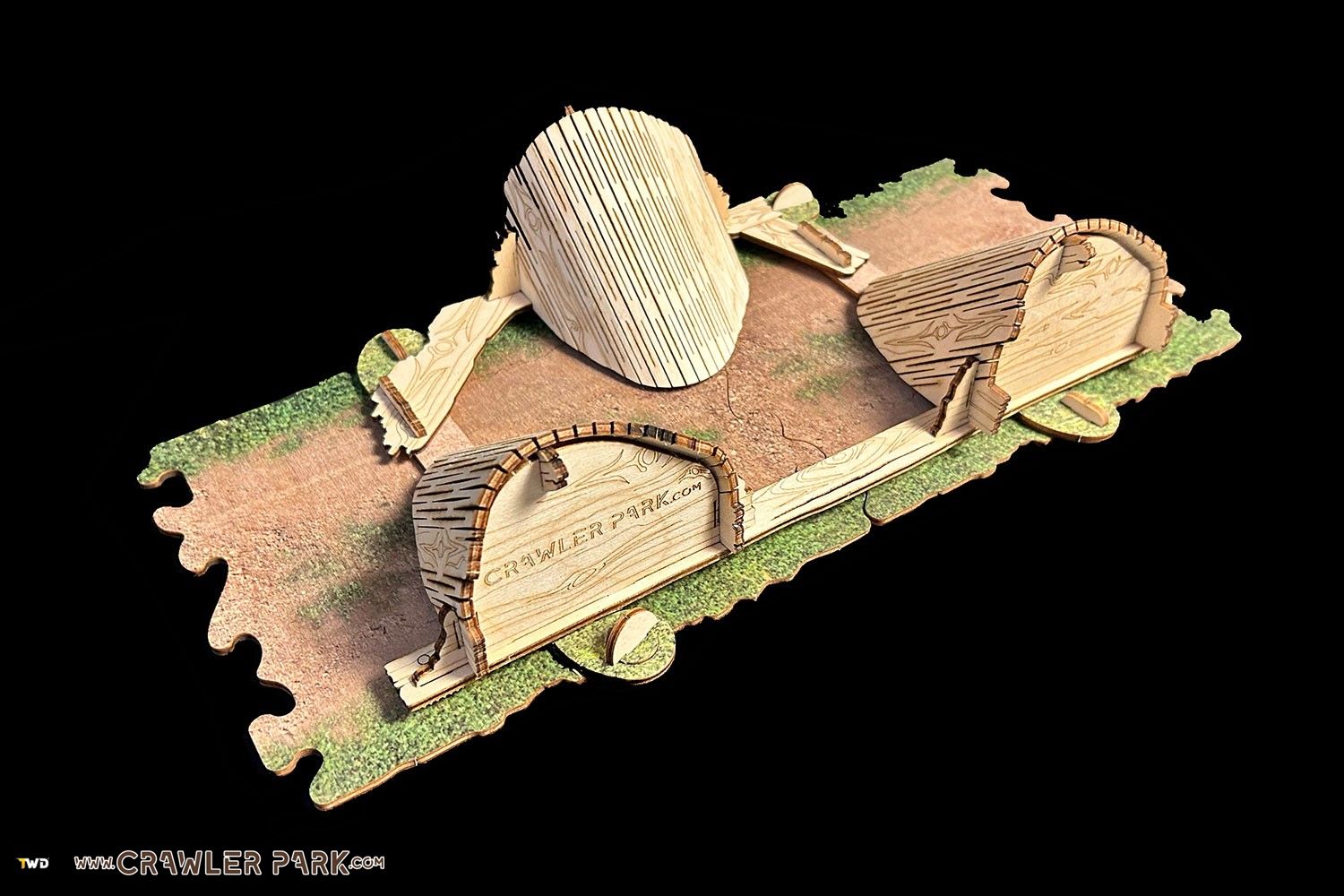 1/24 Kit for fixing obstacles on tracks Crawler Park