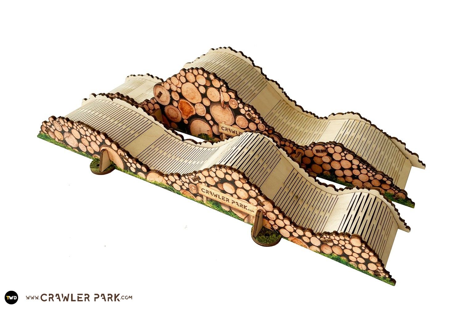 Kit of 5 obstacles for 1/24 1/18 RC Crawler park circuit