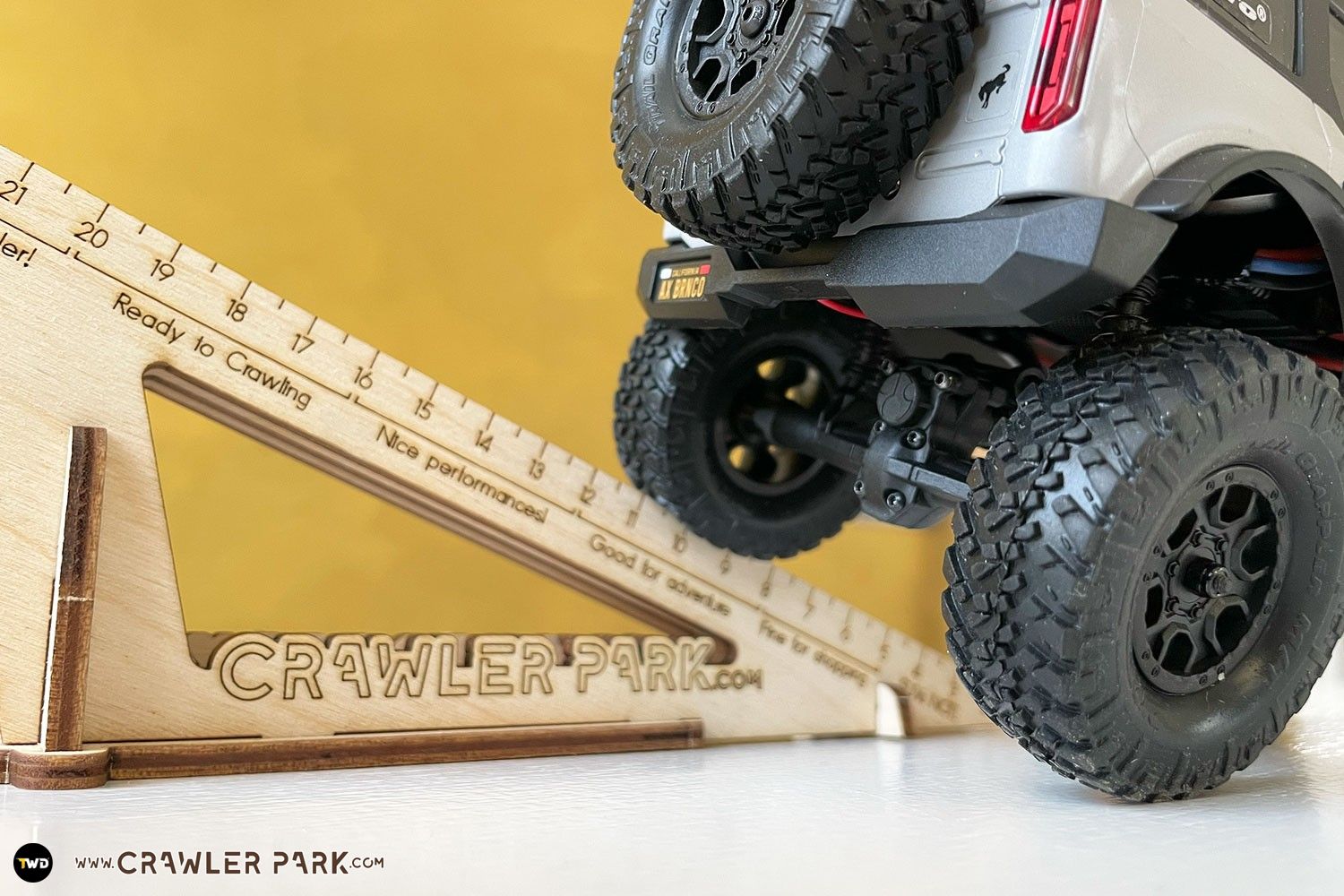 Set-up system table 1/24 & 1/18 rc crawler park