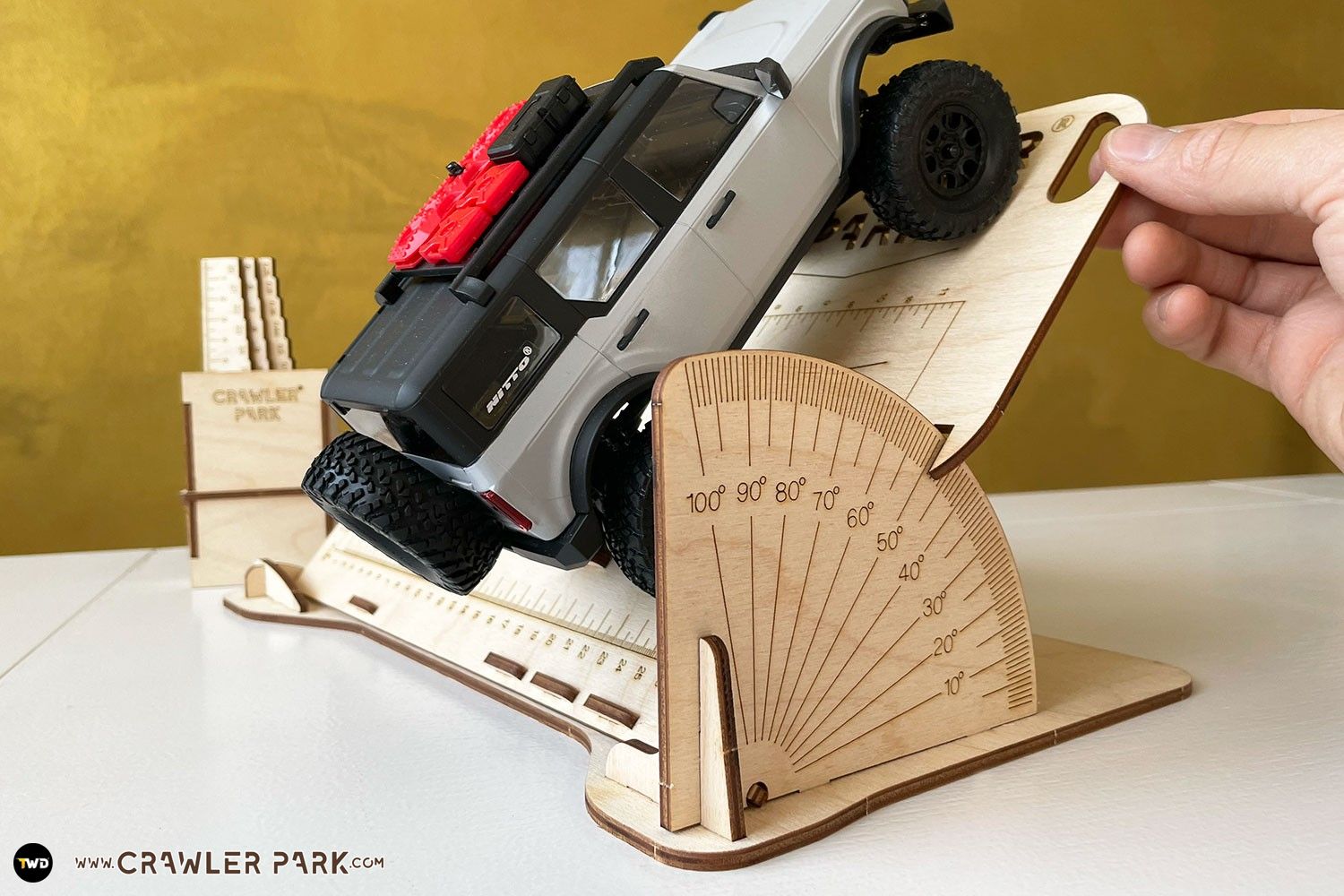 Set-up system table 1/24 & 1/18 rc crawler park